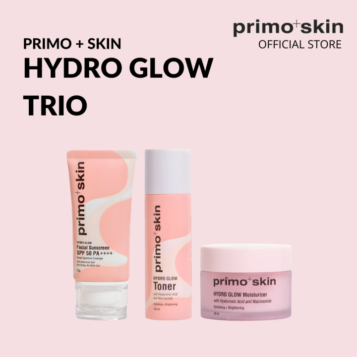 Primo+Skin Hydro Glow Trio 220ml | Lazada PH