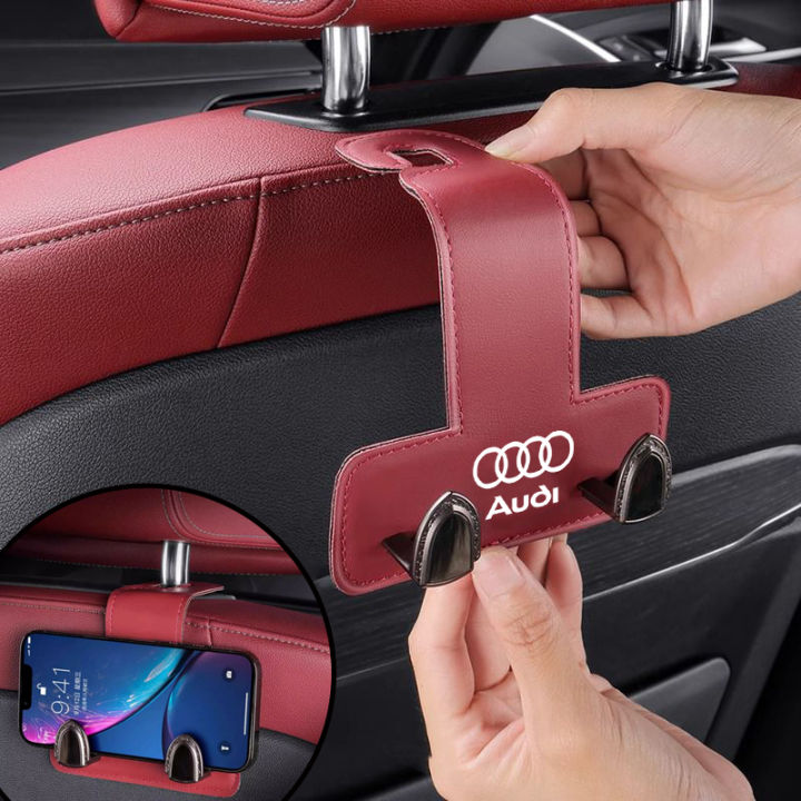 Car Back Seat Headrest Hanger Car Hooks Suitable for Audi Q8 Q3 Q2 Q5 ...