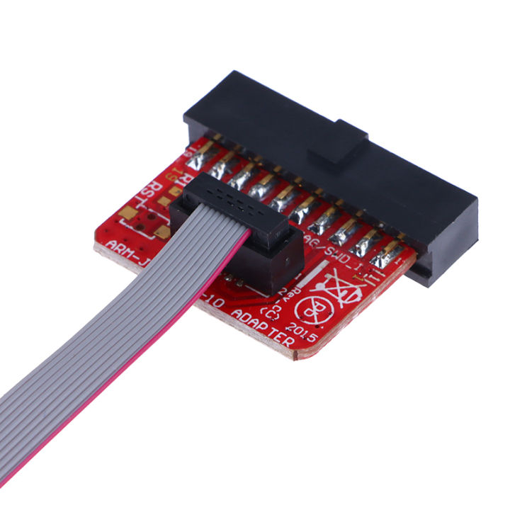 Uni J Link V9 V8 Arm Jtag 20 10 Adapter Board 254mm Pin 01 127mm Jlink Lazadavn 