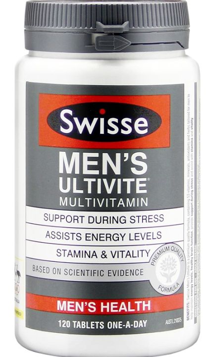SWISSE Men's Ultivite Multivitamin (60 / 120 tablets) | Lazada