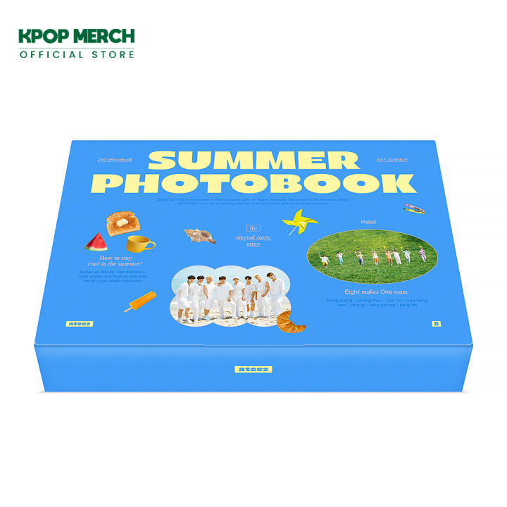 ATEEZ - 2022 Summer Photobook | Lazada Singapore