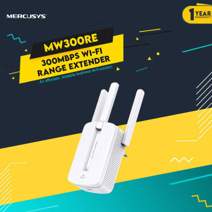 Mercusys MW300RE 300Mbps Wi-Fi Range Extender | Range Extender | Wi-Fi ...