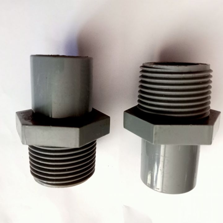 Ren ngoài 34mm ống 21 mm Nối có răng nhựa PVC RN 34/21 cao cấp | Lazada.vn