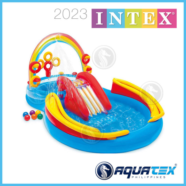 Intex 57453 Playground Arcobaleno, 297 x 193 x 135 cm | Lazada PH