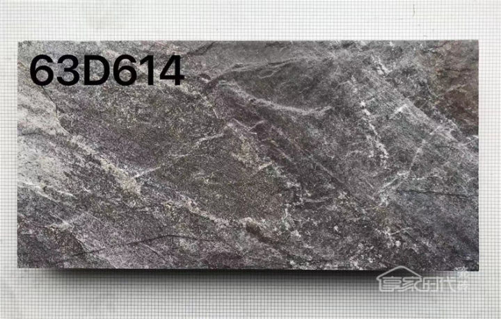 Concave-convex cultural stone wall tile 300X600 villa courtyard wall ...