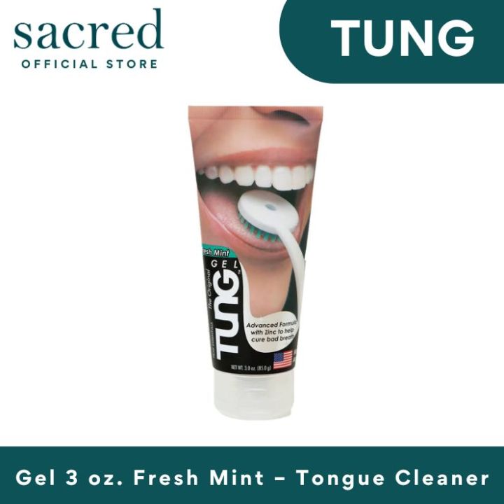 Tung Gel 3 oz. Fresh Mint – Tongue Cleaner I Designed specifically to ...