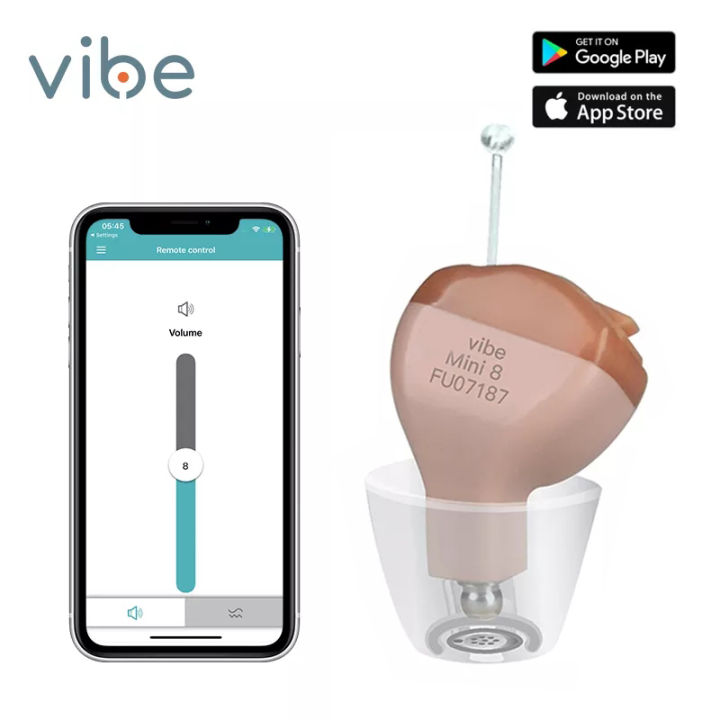 Siemens Vibe Hearing Aids Digital 8 Channels Nano Coating High-End ...