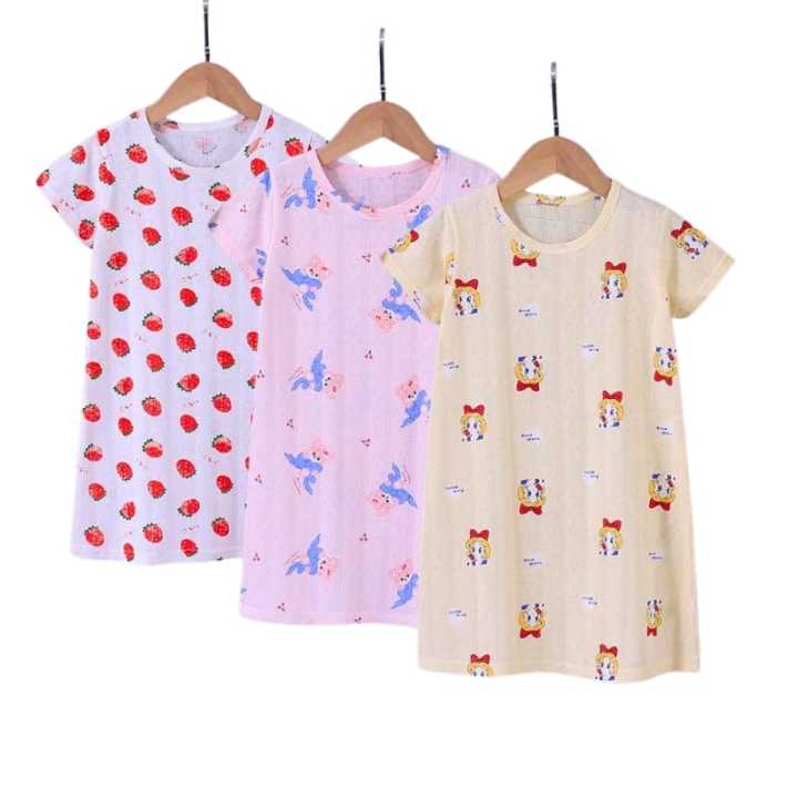 DAPAT 3 PCS DRESS ANAK PEREMPUAN DASTER BAYI MURAH | Lazada Indonesia