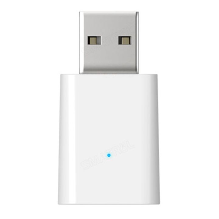 White Tuya Smart ZigBee 3.0 Signal Repeater ZigBee Signal Amplifier USB ...