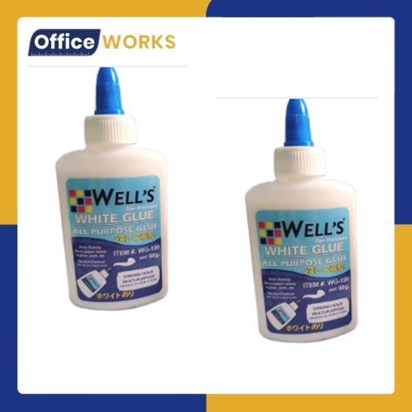Well's White Glue All Purpose Glue 40g sold per pc. | Lazada PH