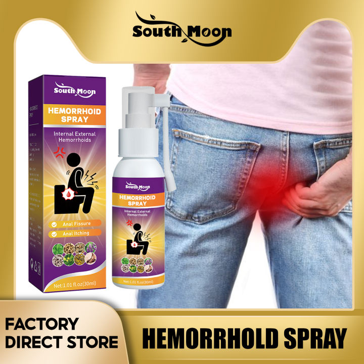 South Moon Hemorrhoids Removal Medical Spray Treatment External Mixed ...