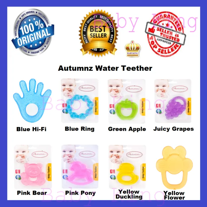 Original Autumnz Water Teether Teethers + Few Designs Choice | Lazada