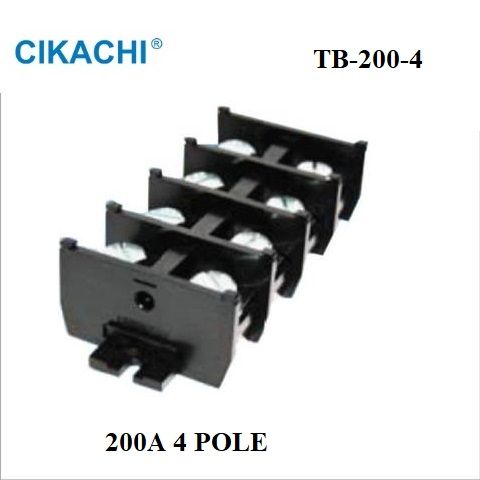 CIKACHI CKC TB200 200A 3 4 6 POLE Cassette Assembly Terminal Block | Lazada