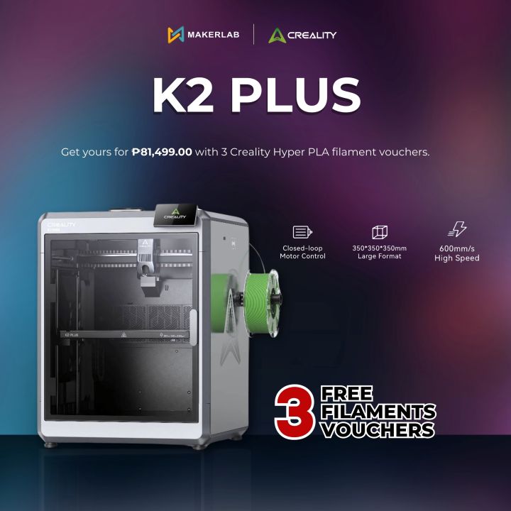 Creality K2 Plus FDM 3D Printer | Lazada PH