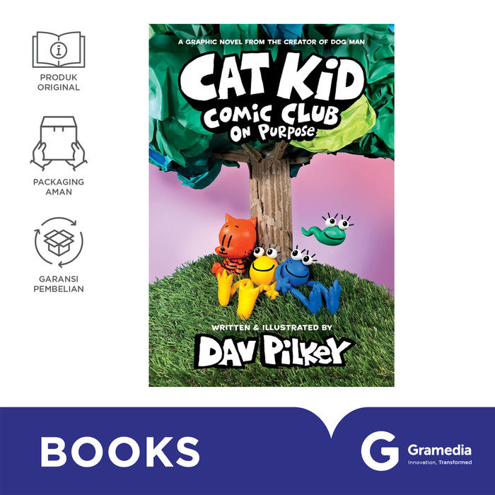 Cat Kid Comic Club 3 On Purpose | Lazada Indonesia