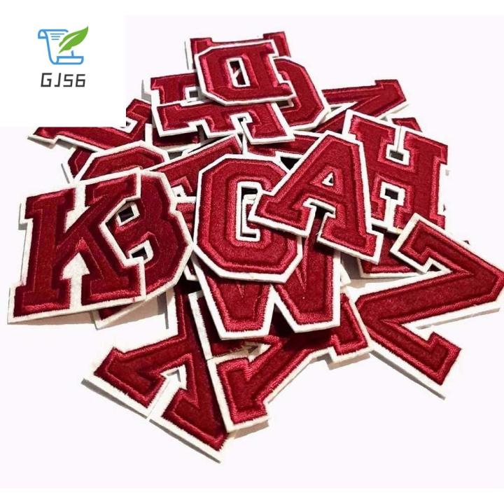 GJ56เย็บบน A-Z งานฝีมือแบบทำมือสำหรับงานเย็บปักด้วยตัวอักษรภาษาอังกฤษ ...