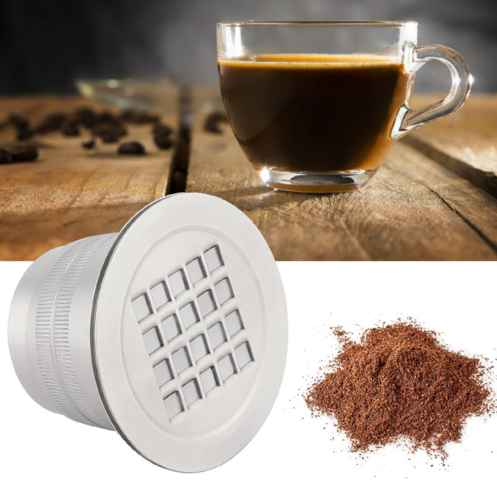 Nespresso Stainless Steel Refillable Reusable Coffee Capsules Filter ...