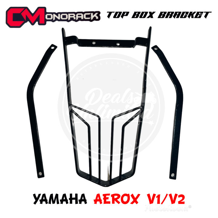 CM Monorack Top Box Bracket for Yamaha Aerox v1/v2 | Lazada PH
