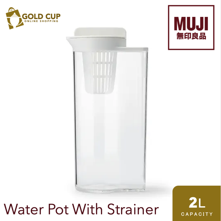 MUJI Water Pot With Strainer - 2 Liter | Lazada PH