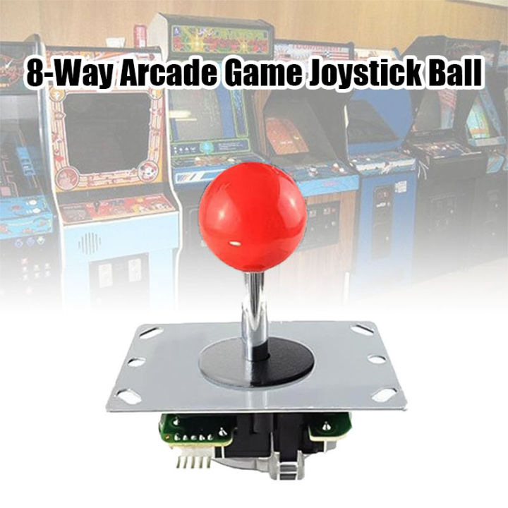 Joy Stick Red Ball Replacement 8 Way Arcade Game Joystick Bal For ...