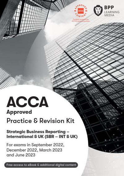 Strategic Business Reporting (SBR) | ACCA BPP September 2022 - June 2023 | Lazada