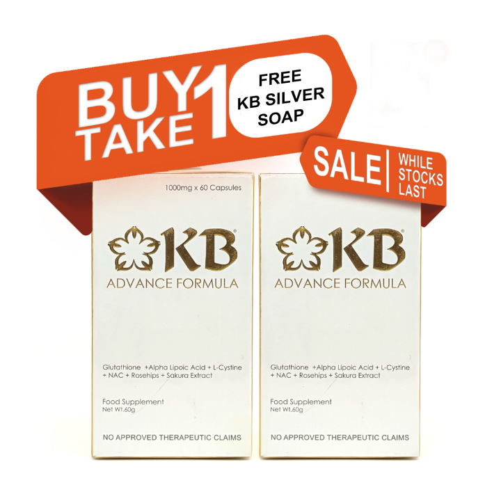 KB Advance Buy Beauty Supplement 1 Take 1 + Free 1 KB Silver Soap ...