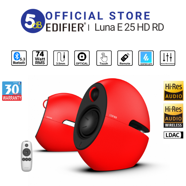 EDIFIER E25HD New 2024 Bluetooth5.3 LDAC HI-RES Audio Wireless รับประกันศูนย์ไทย 30 เดือน ...
