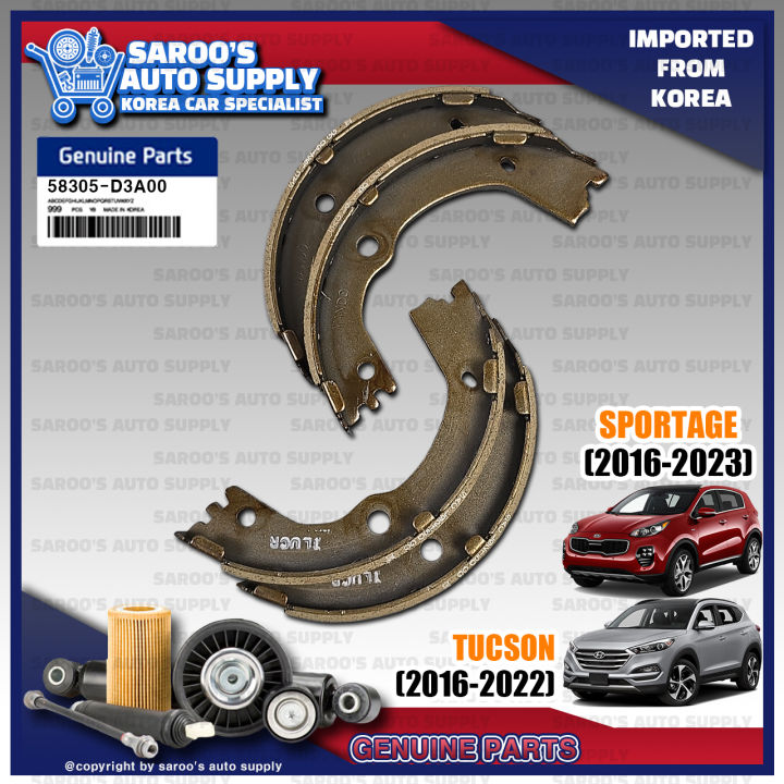 [Genuine] Brake Shoe For Tucson (16-22) , Sportage (16-23) , Original ...