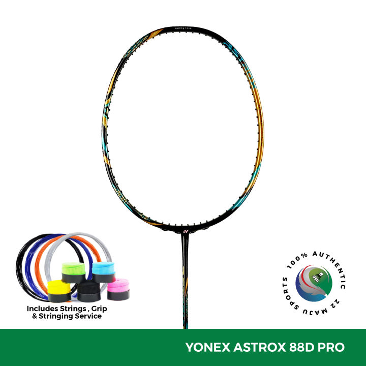 YONEX ASTROX 88D PRO ( Frame Only ) 88 D PRO 3U / 4U BADMINTON RACKET ...