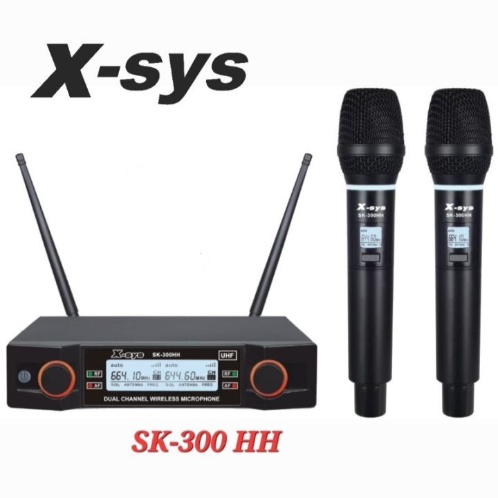 Mic Wireless Merk X-sys model SK-300HH | Lazada Indonesia