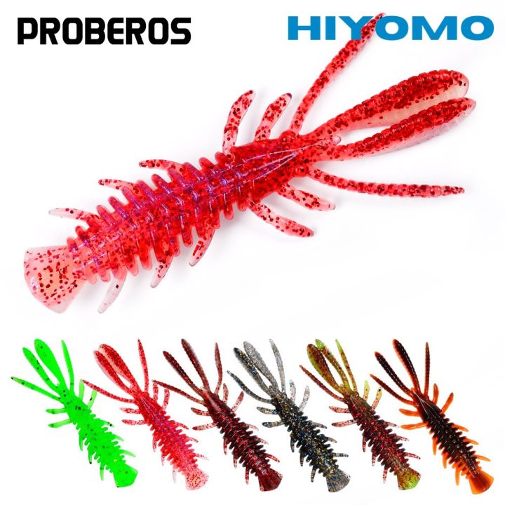 PROBEROS แท่นขุดเจาะเหยื่อแบบนิ่มลอยน้ำได้10ชิ้น/ล็อตตัวหนอนเหยื่อตกปลา ...