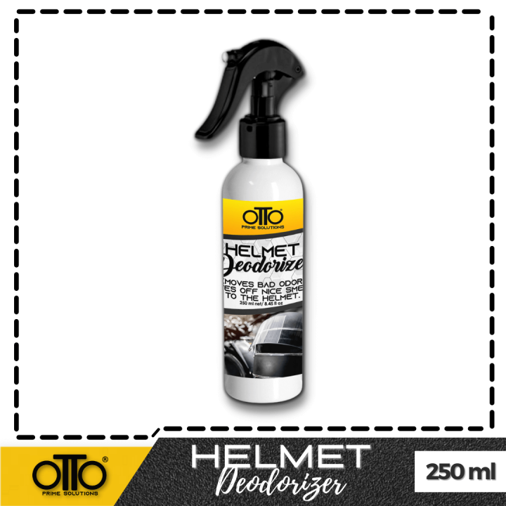 Freshener Helmet Deodorizer Spray 250ml: Odor Eliminator, Disinfectant ...