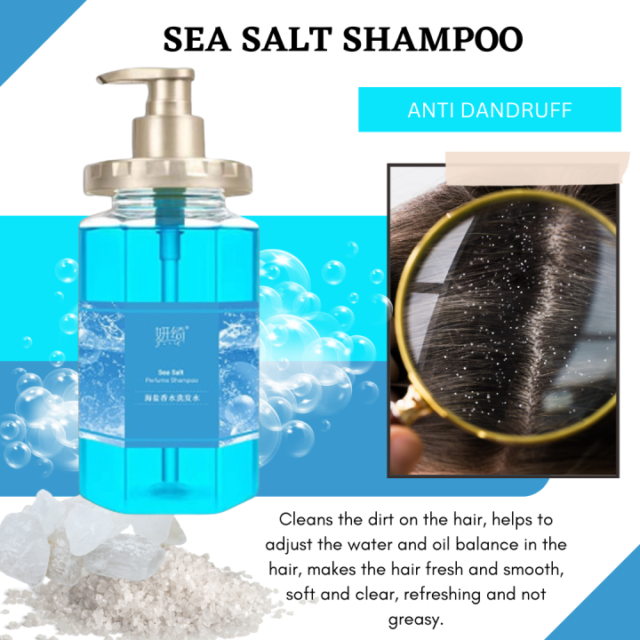 [AUTHENTIC] Sea Salt Anti Dandruff Shampoo for Scalp Itching and ...