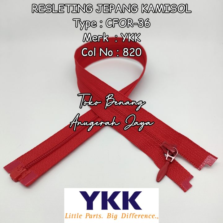 Resleting Jepang Kamisol YKK Open End No 820 | Lazada Indonesia