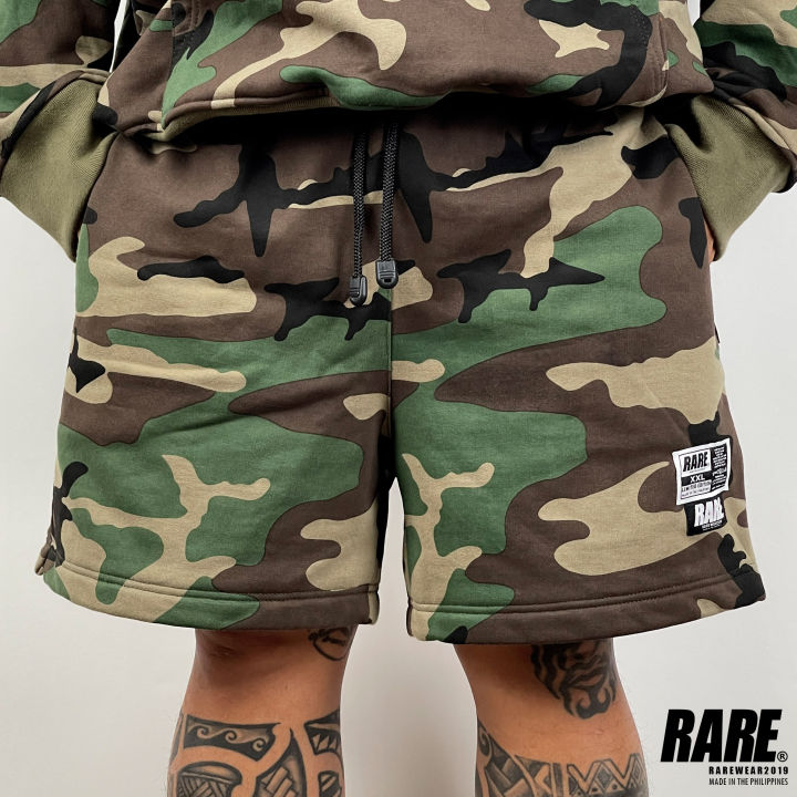 RARE BASIC HEAVY TERRY SHORT CAMOUFLAGE | Lazada PH