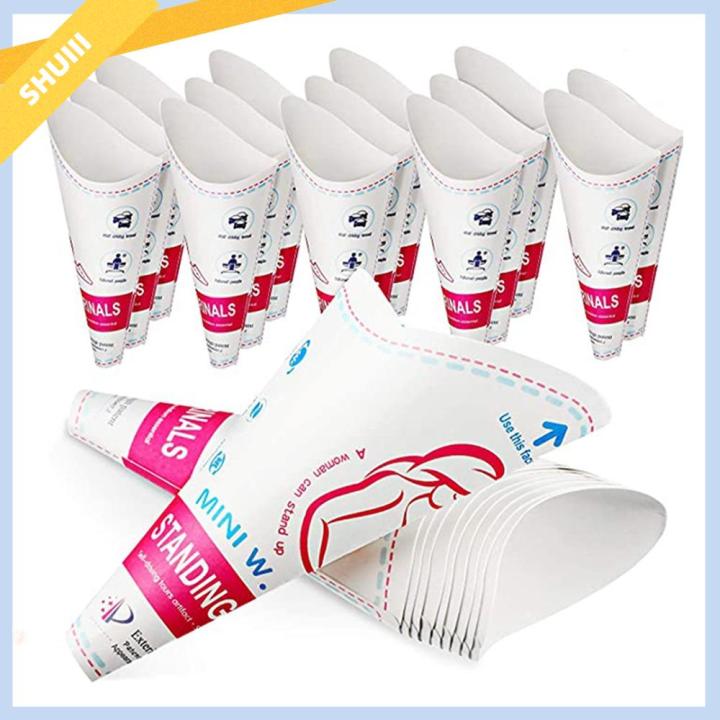 PDWATCHES 12/20pcs Disposable Female Urination Device Leak-Proof Stand ...