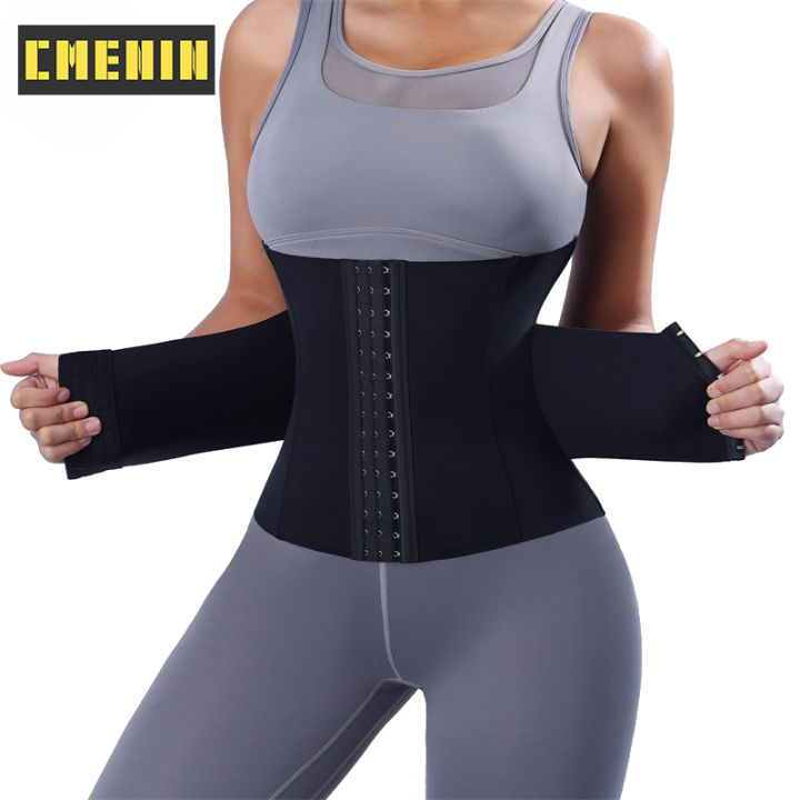 CMENIN เทรนเนอร์เอวรัดตัวผู้หญิง Binders Shapers Tummy Wrap Body ...