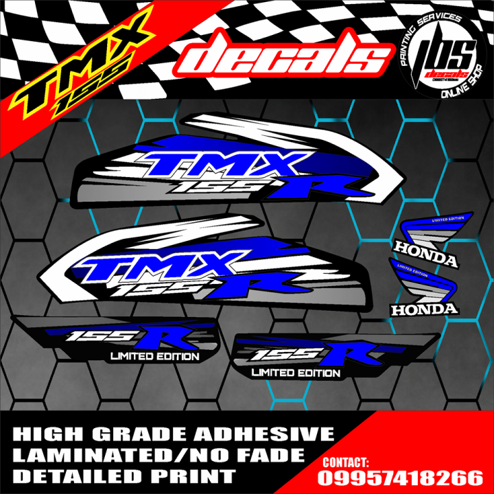tmx 155 decals | Lazada PH