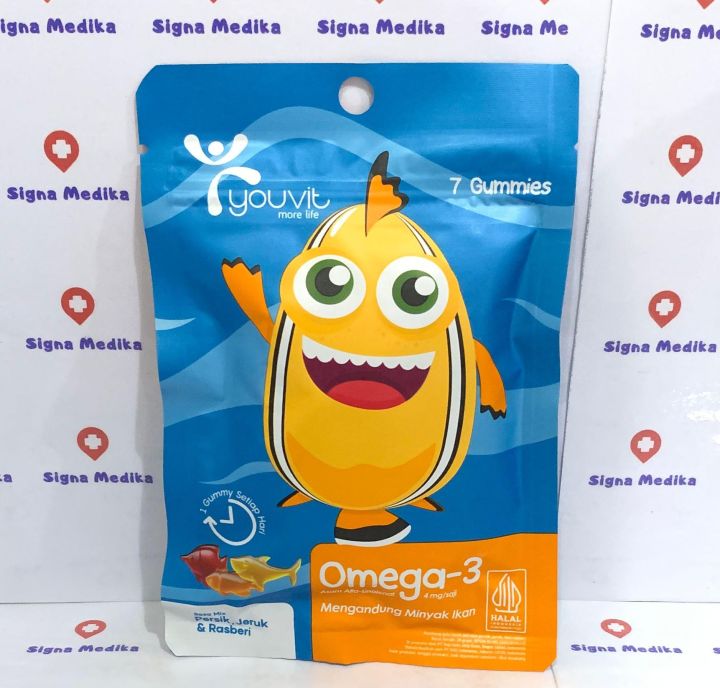 Youvit Omega-3 Gummy Anak Sachet | Lazada Indonesia