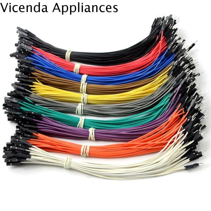 VICENDA Male To Female Male To Male 20cm Electronic Kit DIY Jumper Wire ...
