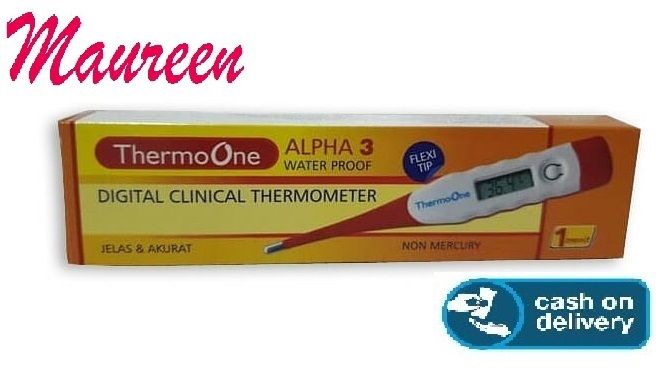 [ COD] Onemed Thermometer Alpha 3 Thermo One Flexi Termometer Digital ...