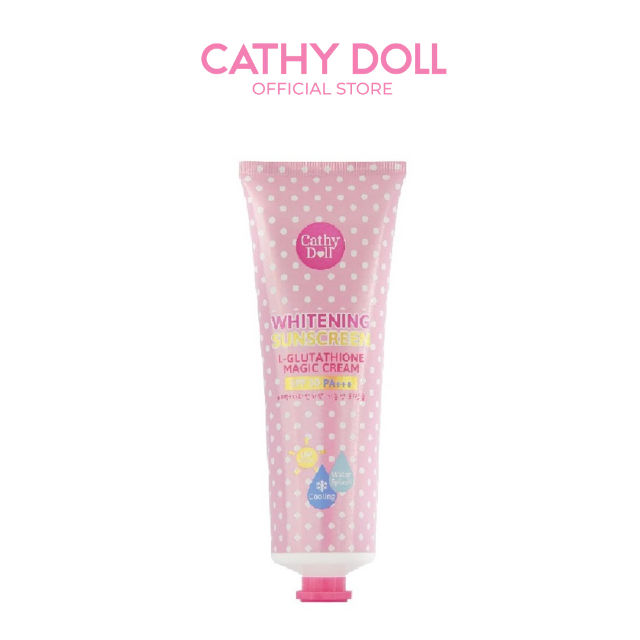 Cathy Doll แอลกลูต้าไธโอนเมจิกครีม เอสพีเอฟ50 พีเอ+++ 60ml (ครีมทาผิว ...