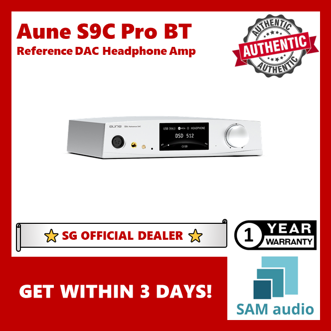 [🎶SG] Aune S9C Pro BT Reference DAC Headphone Amp | Lazada Singapore