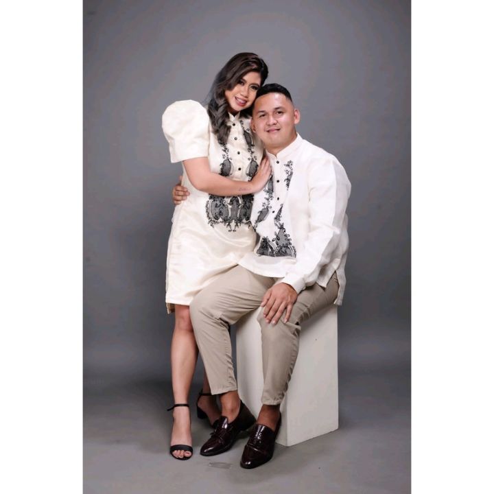 COUPLE BARONG, FILIPINIANA DRESS AND BARONG TAGALOG | Lazada PH