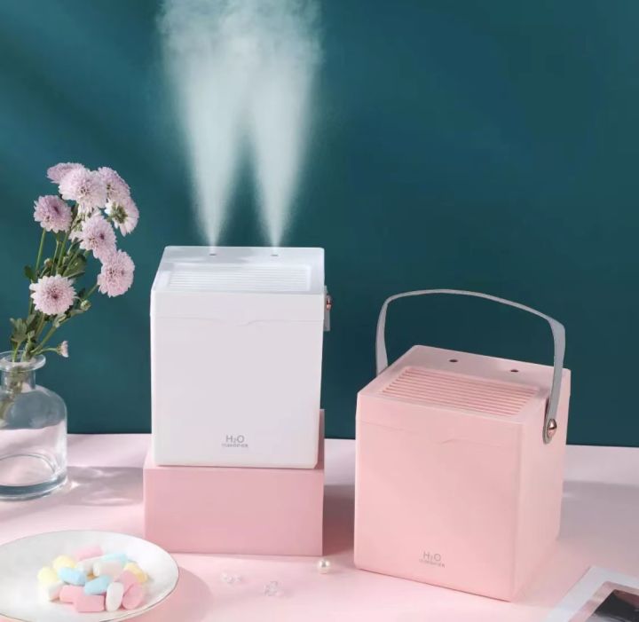 100% Original Smile 2L Large Air Humidifier Mist Maker USB Charging ...