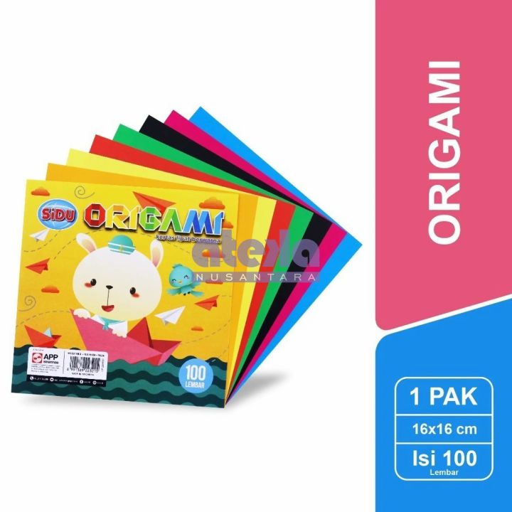 Kertas Origami Sidu 100 Lembar origami | Lazada Indonesia