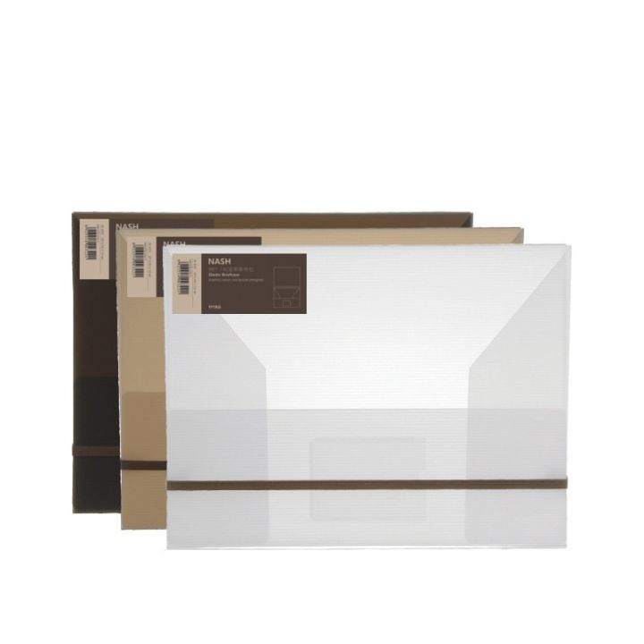 Elastic Briefcase Transparent Color Personal Office Files Document ...