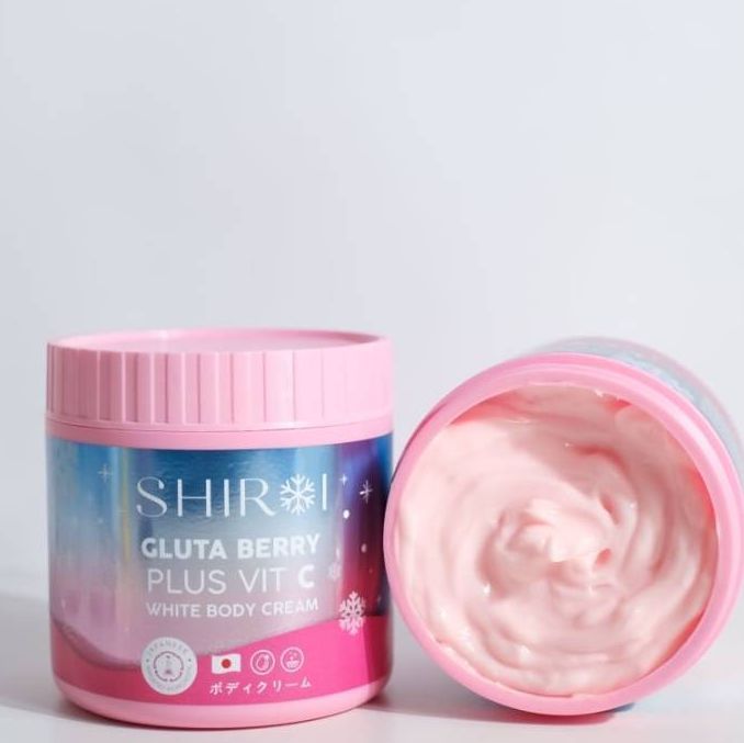 ชิโรอิ กลูต้า เบอร์รี่ วิตซี ไวท์ บอดี้ครีม SHIROI GLUTA BERRY PLUS VIT ...