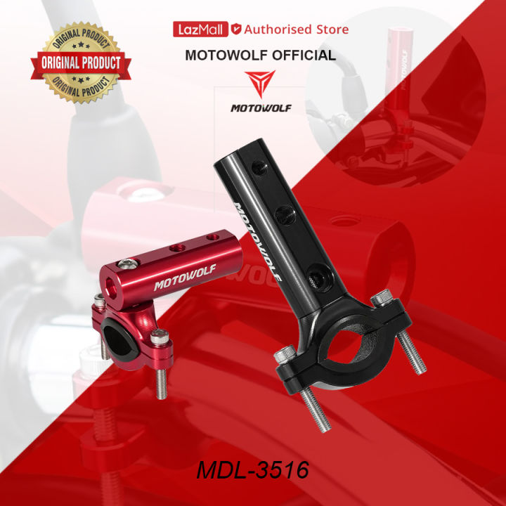 ORIGINAL MOTOWOLF MDL-3516 UNIVERSAL EXTENSION BRACKET | Lazada PH