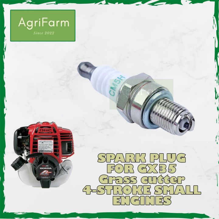 SPARK PLUG for GX35 AK35 Grass Cutter / Brush Cutter and for 4 Stroke ...